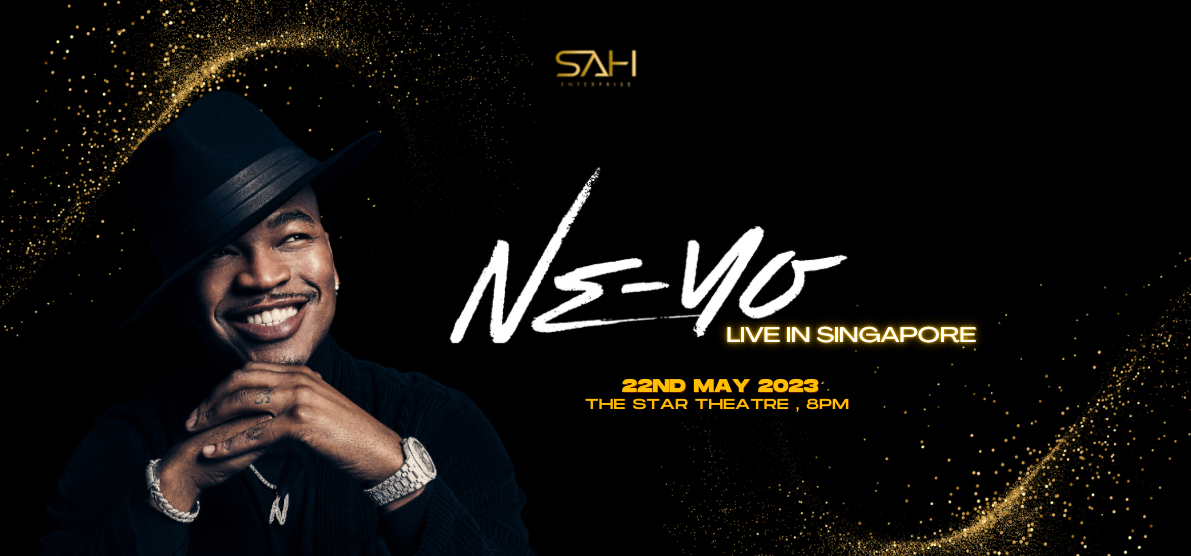 For the first time ever … NEYO : Live in Singapore 2023